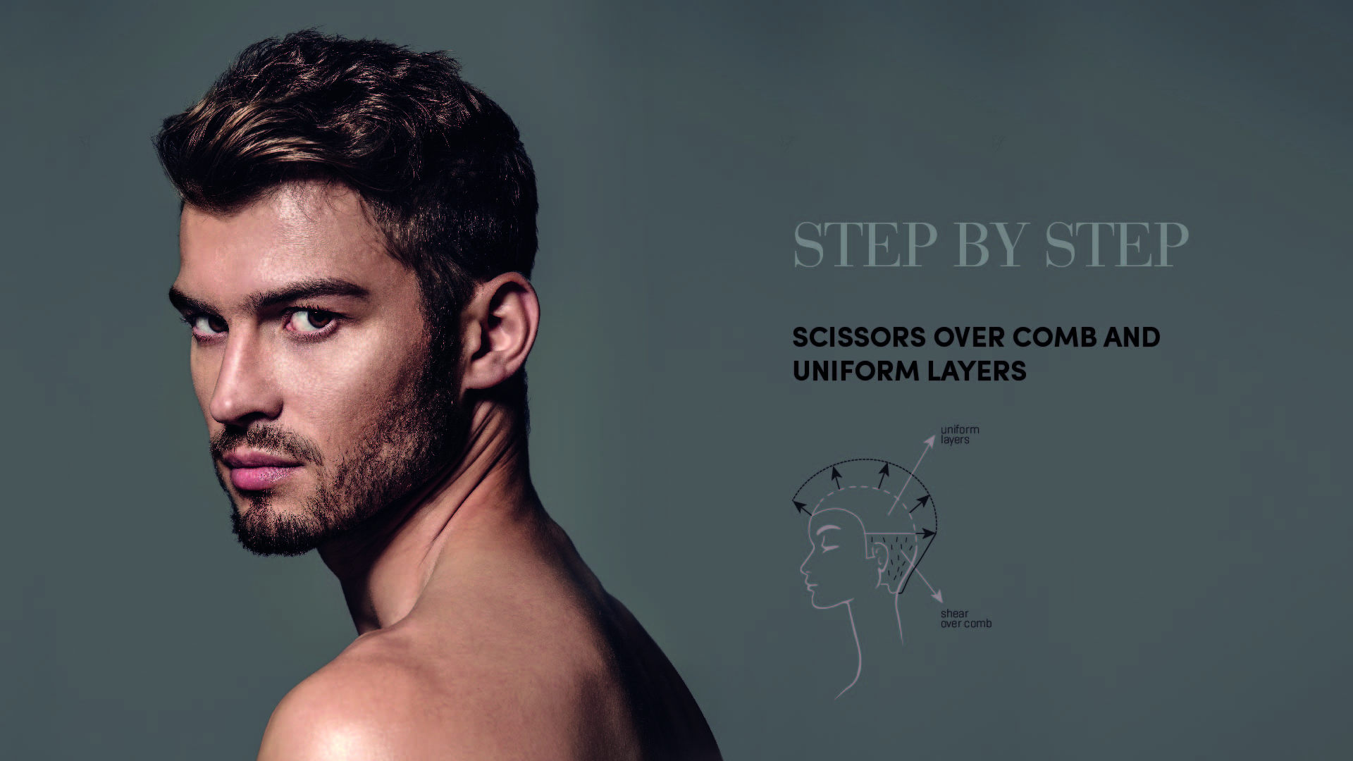 Shear over comb and uniform layers - Medavita for Salons